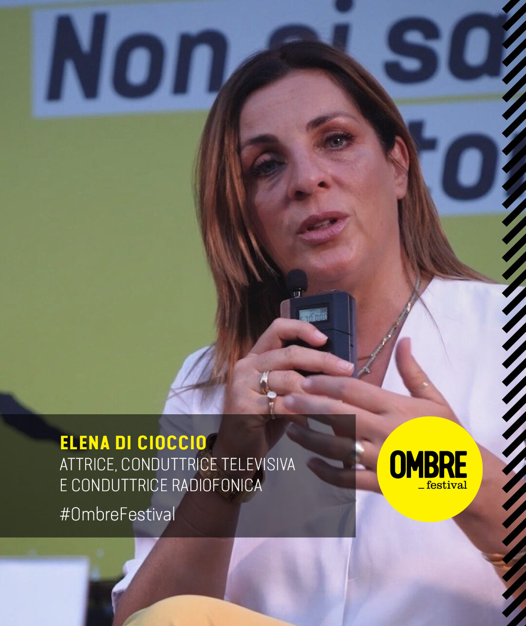 Elena Di Cioccio - Intervista - Ombre Festival